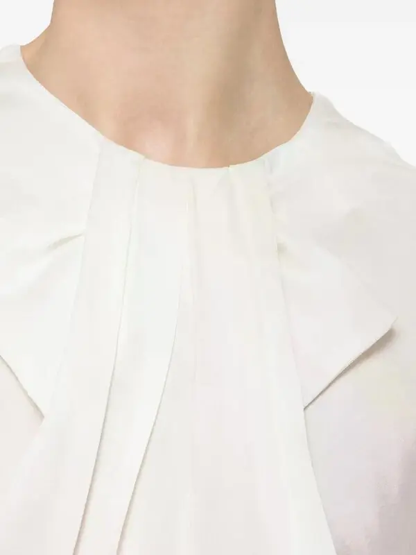 NISSA Pleat-detail Blouse