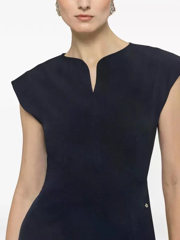 NISSA A-line Midi Dress