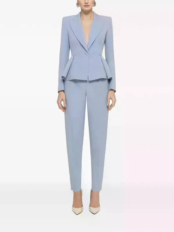 NISSA High-rise Trousers - Blue