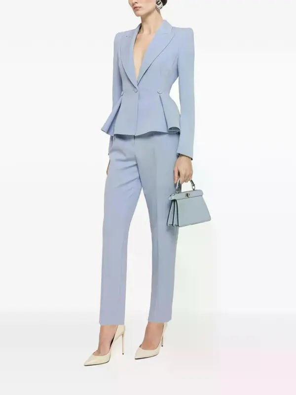 NISSA High-rise Trousers - Blue