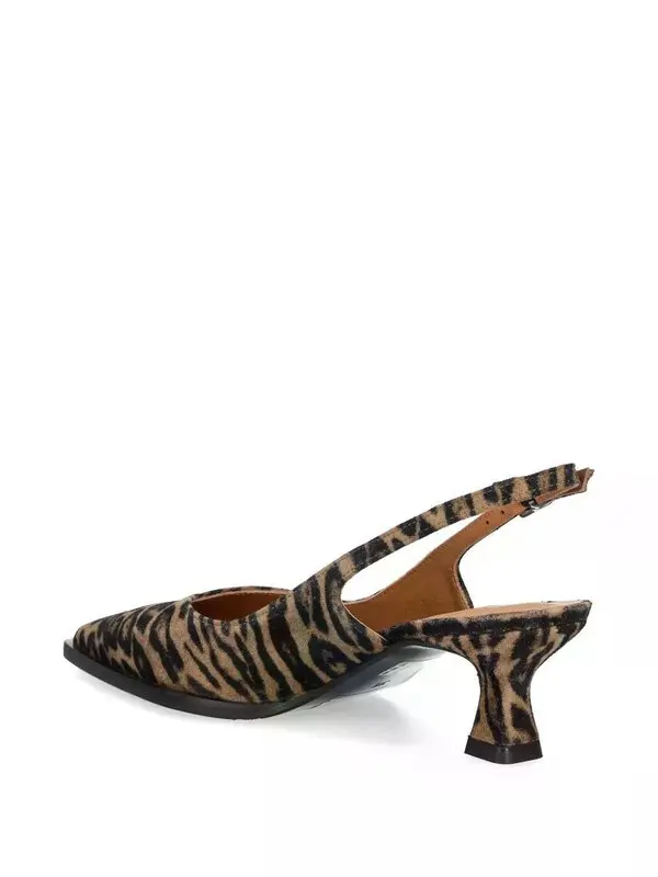 BILLI BI Pointed-toe Leopard Pumps