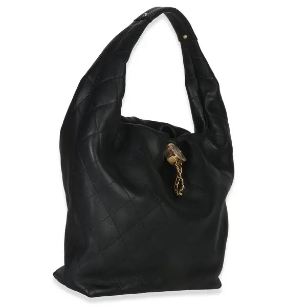 Chanel 26c Quilted Calfskin Hobo