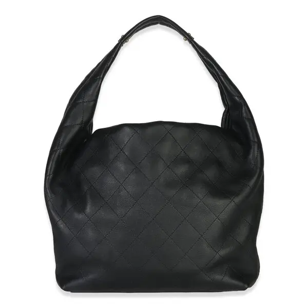 Chanel 26c Quilted Calfskin Hobo