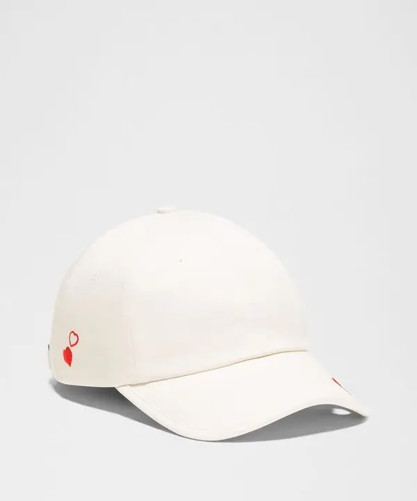 Lululemon Classic Ball Cap - Light Ivory/oxford Red