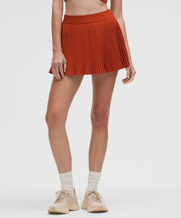 Lululemon High-rise Tennis Skirt - Autumn Rust
