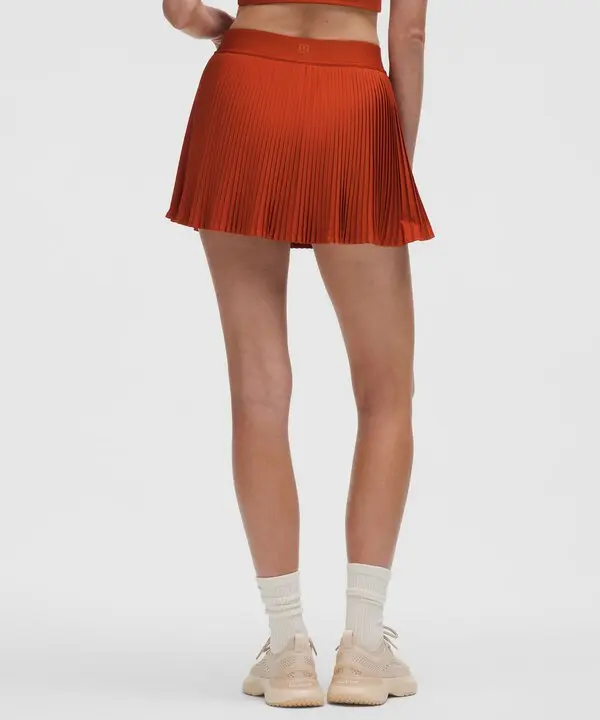 Lululemon Repleat High-rise Tennis Skirt - Autumn Rust