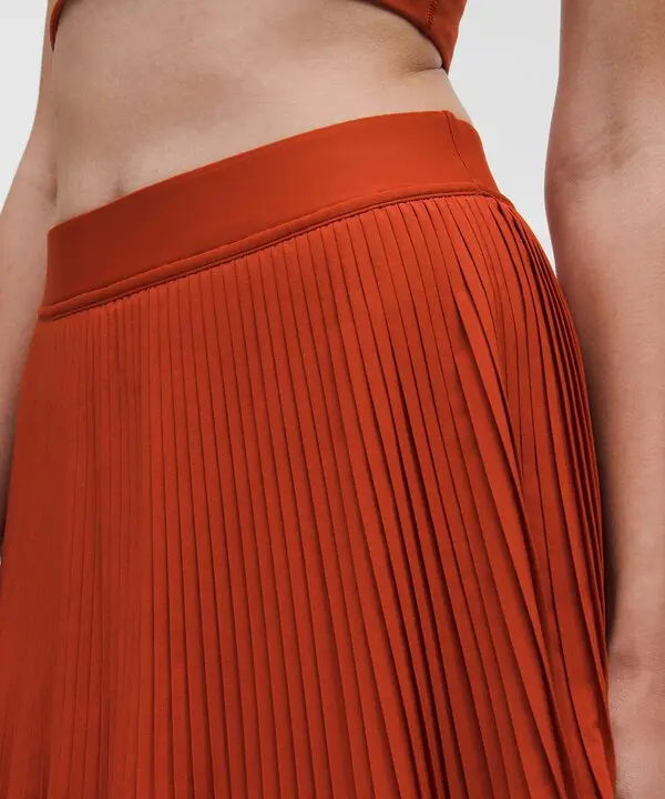 Lululemon Repleat High-rise Tennis Skirt - Autumn Rust
