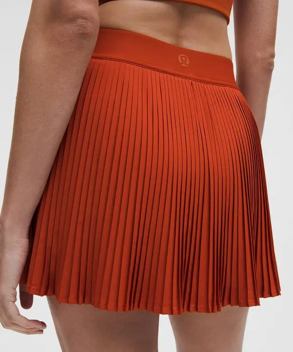 Lululemon Repleat High-rise Tennis Skirt - Autumn Rust