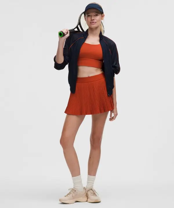 Lululemon Repleat High-rise Tennis Skirt - Autumn Rust
