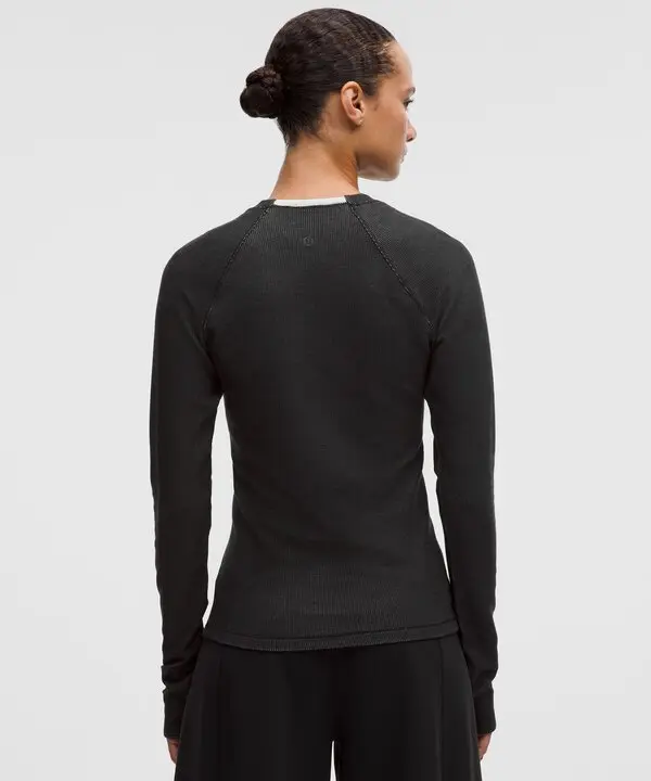 Lululemon Waffle-knit Crewneck Base Layer