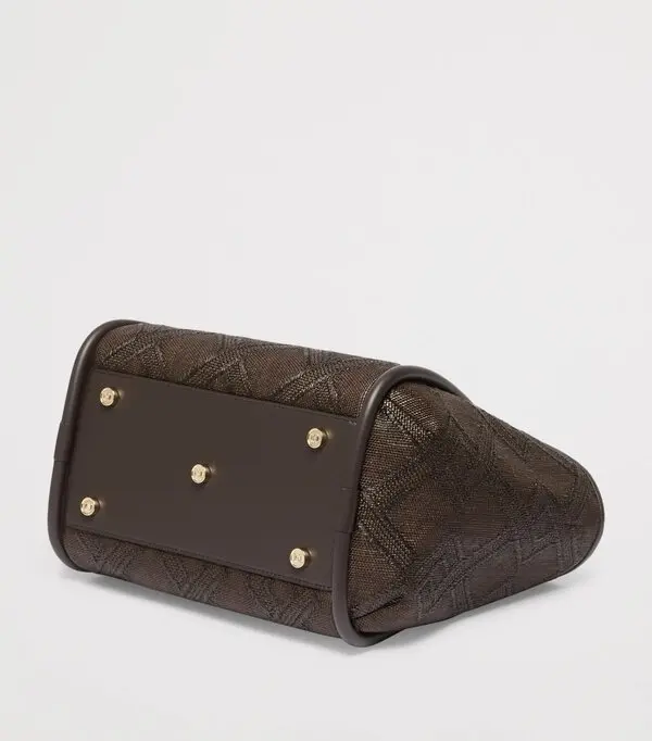 Max Mara Small Leather Top-handle Bag - Brown