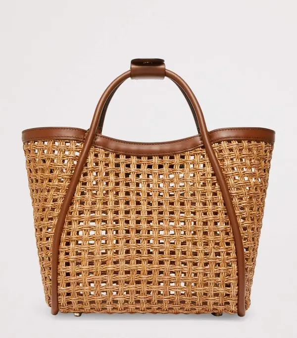 Max Mara Woven Tote Bag