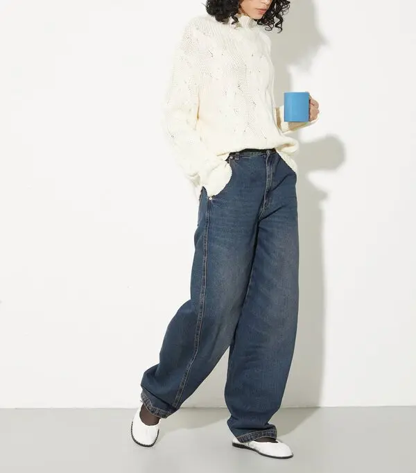 Max & Co. Re-edit High-rise Barrel-leg Jeans