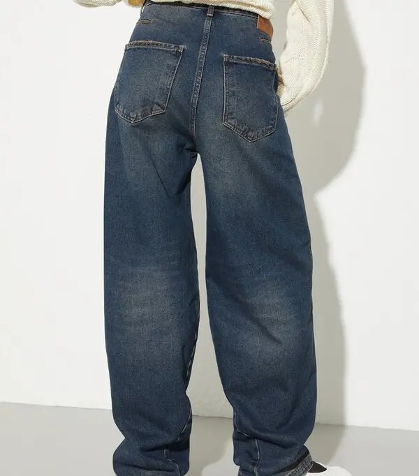 Max & Co. Re-edit High-rise Barrel-leg Jeans