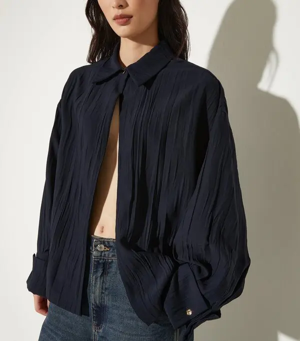 Max & Co. Pleated Shacket