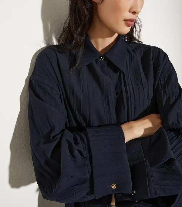 Max & Co. Pleated Shacket