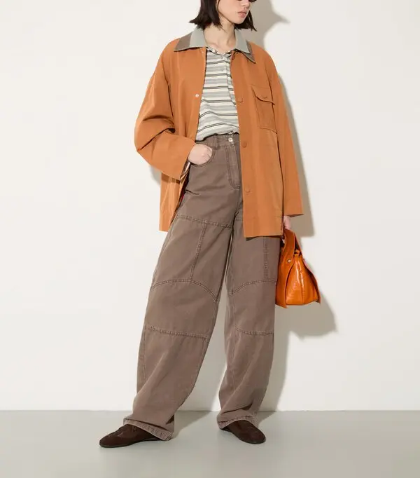 Max & Co. Relaxed Fit Raincoat - Brown