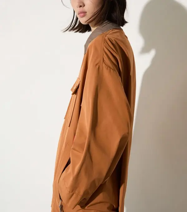 Max & Co. Relaxed Fit Raincoat - Brown