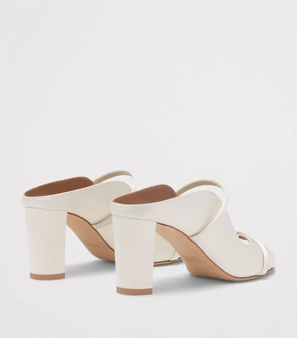 MALONE SOULIERS Norah 70 Heeled Sandals - Ivory