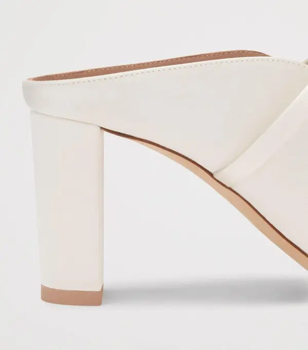 MALONE SOULIERS Norah 70 Heeled Sandals - Ivory