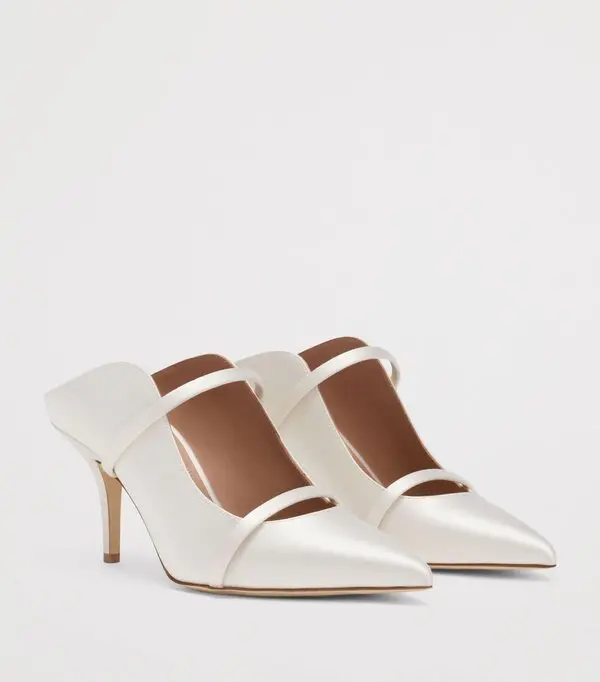 MALONE SOULIERS Maureen Satin Mules 70