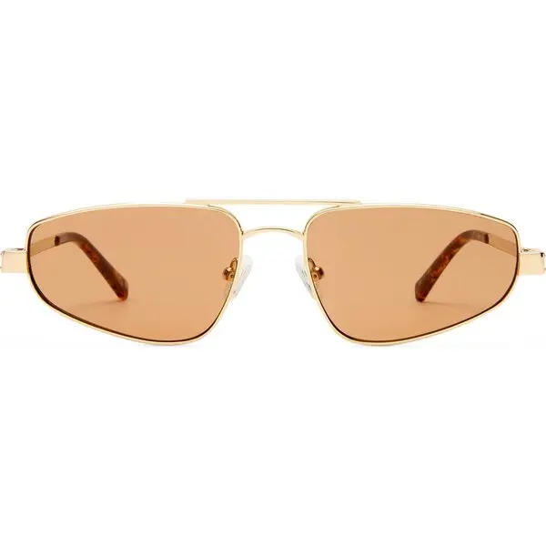 Le Specs Treausure 59mm Oval Sunglasses