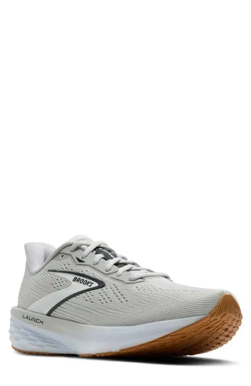 Brooks Launch Running Sneakers - Oyster/white/phantom