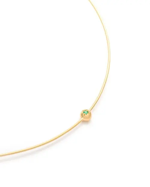 ELOISE JEWELRY Moon Necklace With Natural
