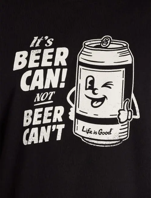 LIFE IS GOOD Big & Tall Beer Can Beer Can't Graphic Tee
