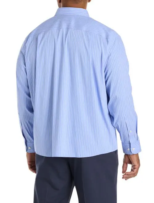 UNTUCKIT FIT BY DXL Big & Tall Whitlock Performance Sport Shirt