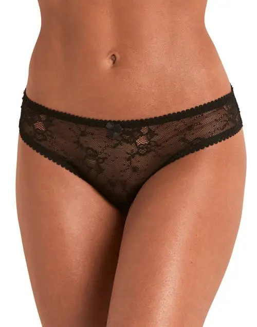 ADORE ME Amoura Cheeky Panties - Black