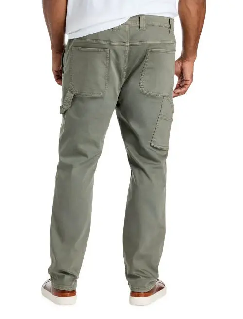 TRUE NATION BY DXL Big & Tall Reinforced Tapered-fit Carpenter Jeans