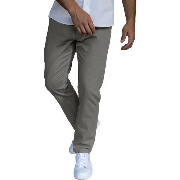 PETER MANNING NYC Stretch Chinos Standard Fit - Grey
