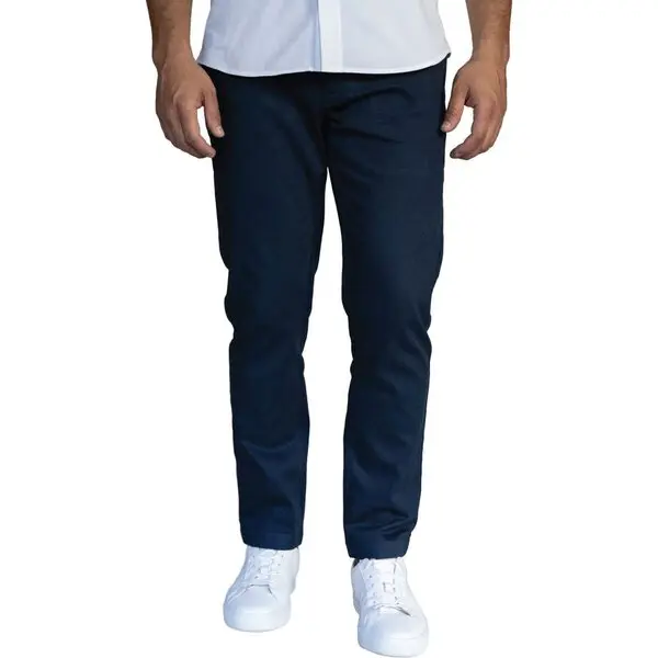 PETER MANNING NYC Stretch Chinos Standard Fit - Navy