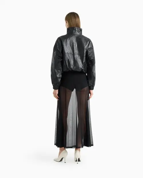 DODIEE Kate Leather Bomber Jacket