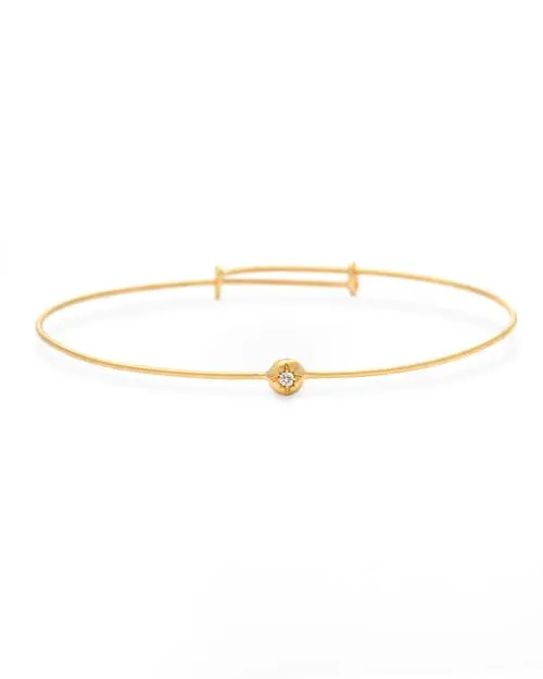 ELOISE JEWELRY Moon Motif Bracelet - Diamond