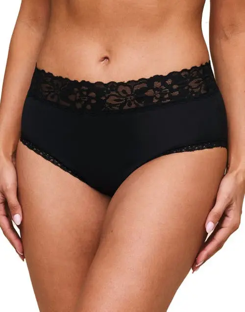 ADORE ME Colline High Waisted Panties - Black