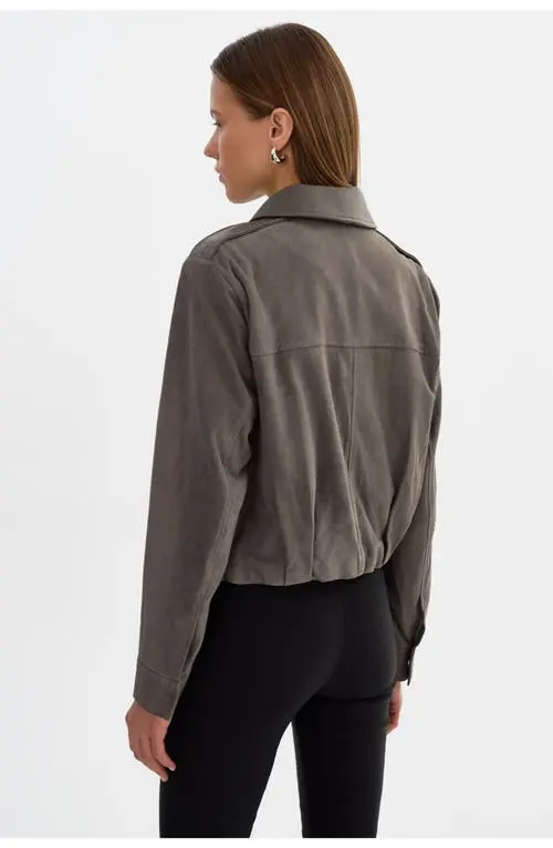 LAMARQUE Robbie | Suede Bomber Jacket