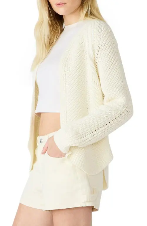 Steve Madden Opal Open Front Cardigan