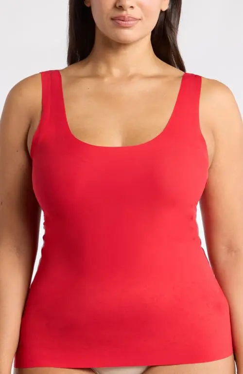 Nordstrom Invisible Edge Camisole - Red Salsa