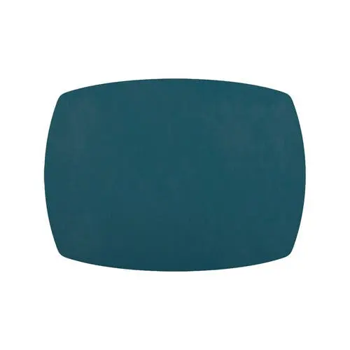FRIELING Davanti Mattola Placemats Set Of 6, Rectangle Plus - Pine Green