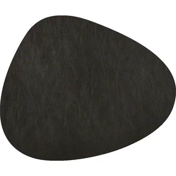 FRIELING Davanti Mattola Placemats Set Of 6, Stone - Black