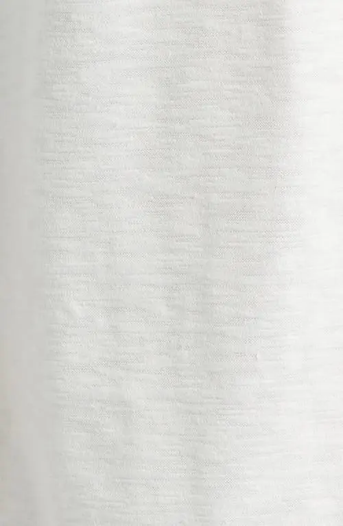Johnston & Murphy Riley Short Sleeve Knit Button-up Shirt - White