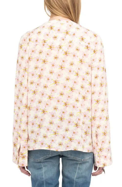 Zadig&Voltaire Floral Popover Top