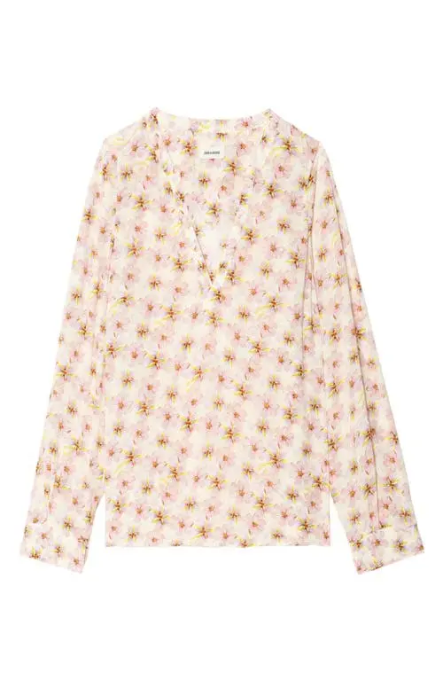 Zadig&Voltaire Floral Popover Top
