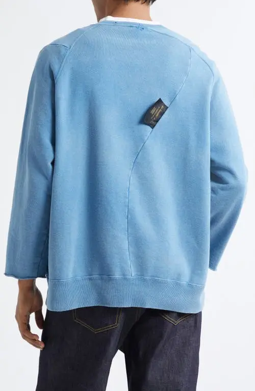 UNDERCOVERISM Parasite Distressed Cotton Sweatshirt