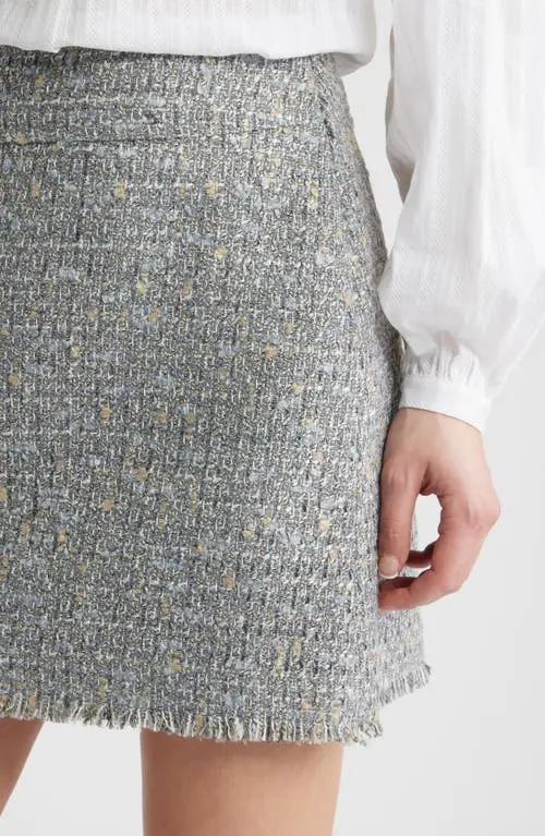 Hugo Boss Vatoni Tweed Miniskirt