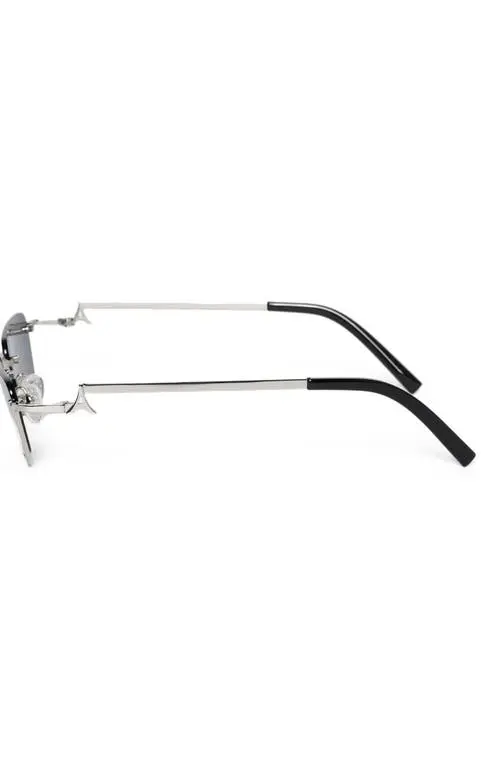 Manière De Voir Kai Rectangle Rimless Sunglasses