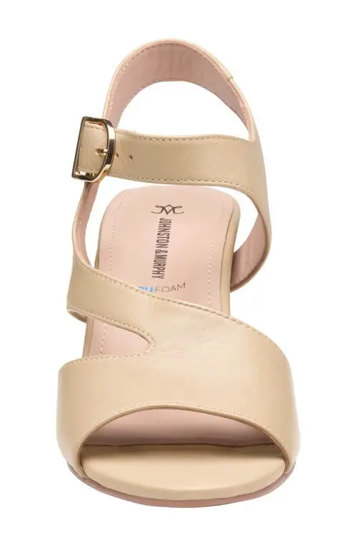 Johnston & Murphy Slingback Sandal - Sand Nappa Leather