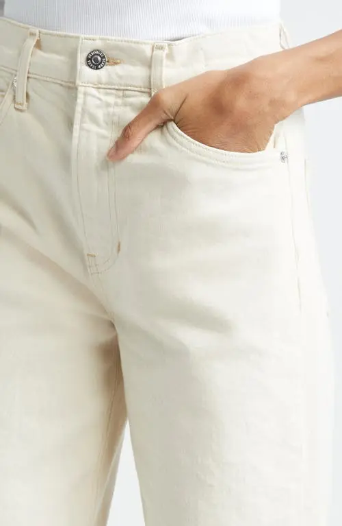 Veronica Beard Harley Arc Leg Jeans - Ecru